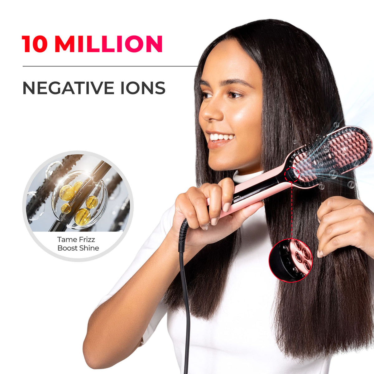 TYMO iONIC PLUS PINK | Ionic Styler for Thick Hair - TYMO Beauty