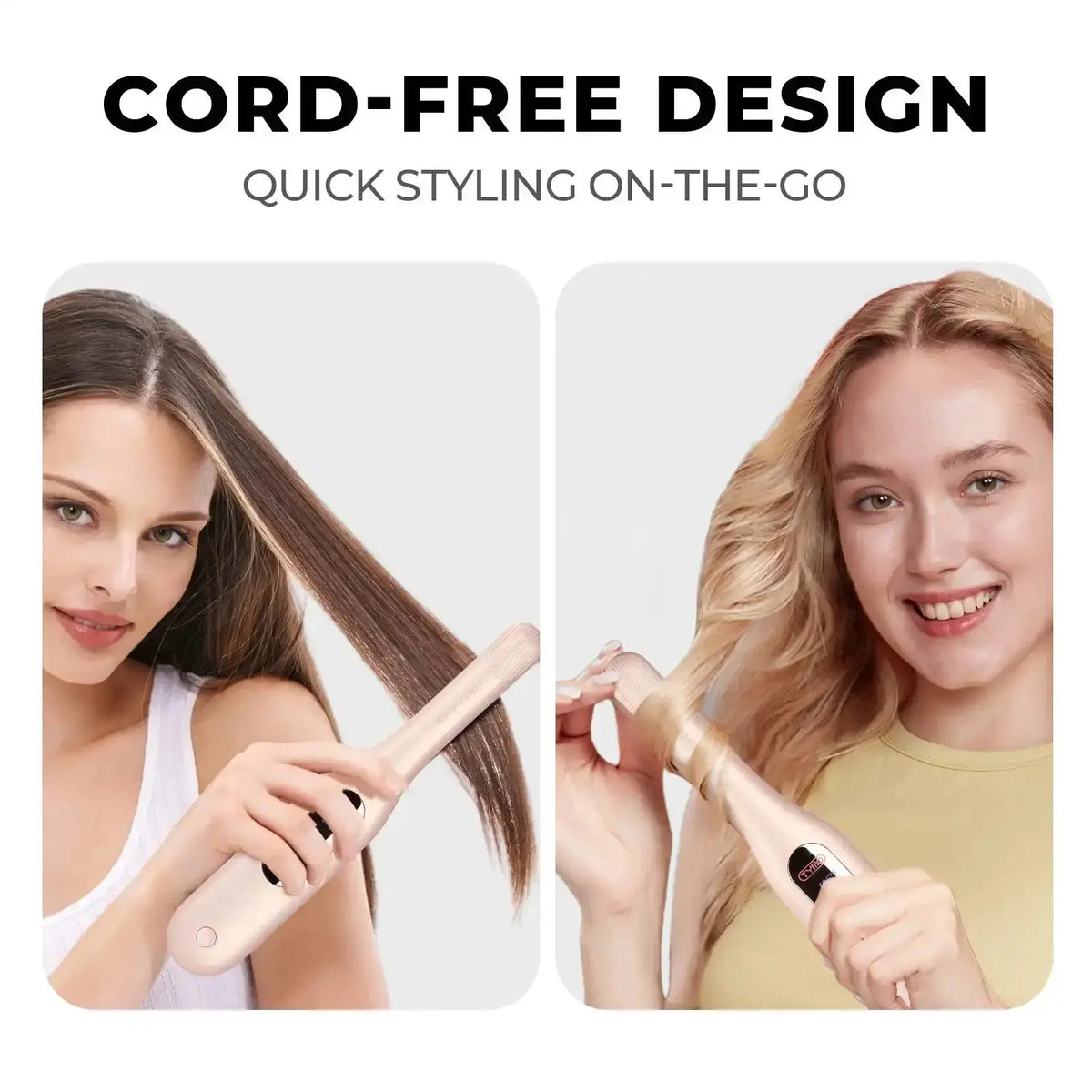 TYMO CLAMGO Hair Styler | Portable Styling Tool for On-The-Go