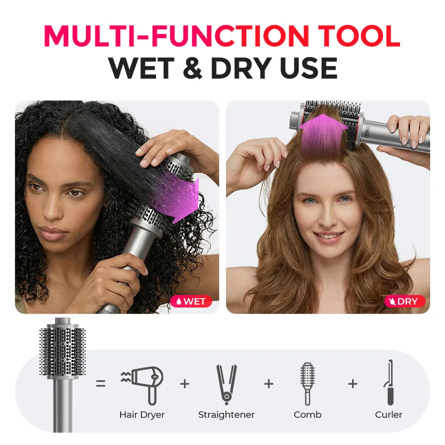 TYMO AIRBEAM Hot Air Brush | All-in-One Dryer & Styler